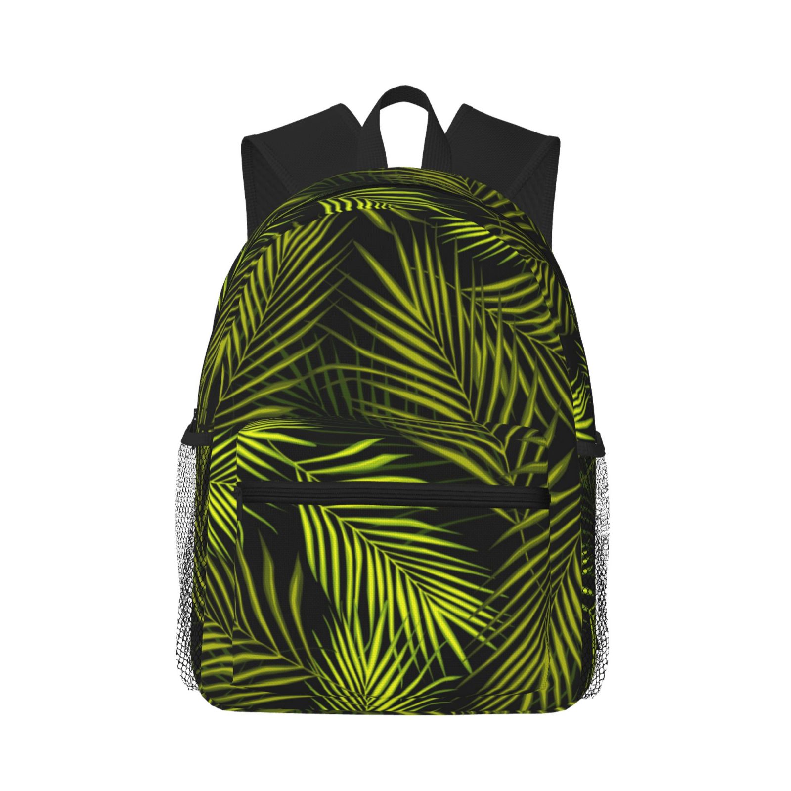 Gaeub Tropical Palm Leaves Fern Leaf School Backpack Waterproof Bookbag ...