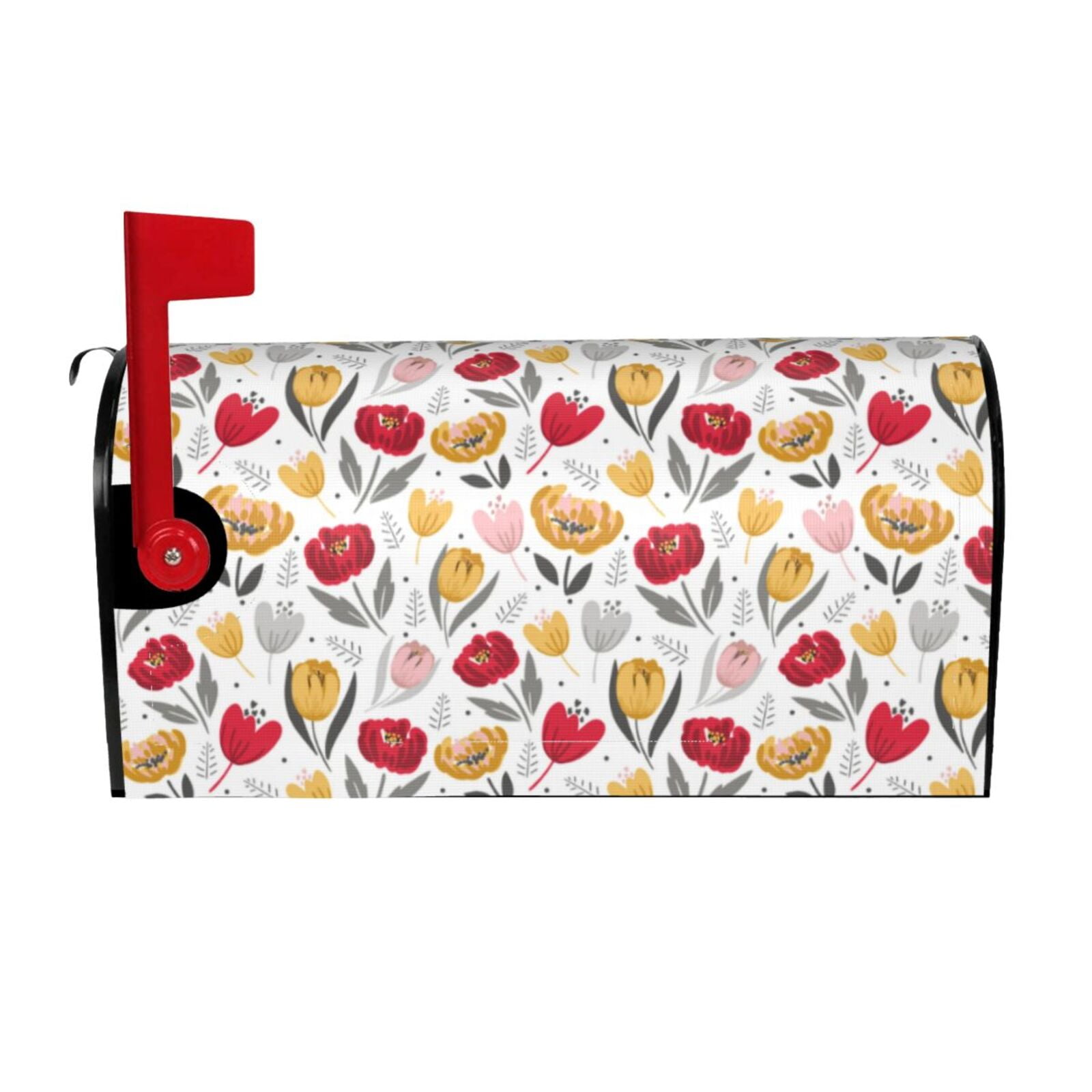 Magnetic Mailbox Covers Vdsrup Magnetic Mailbox Cover - Spring Flowers ...