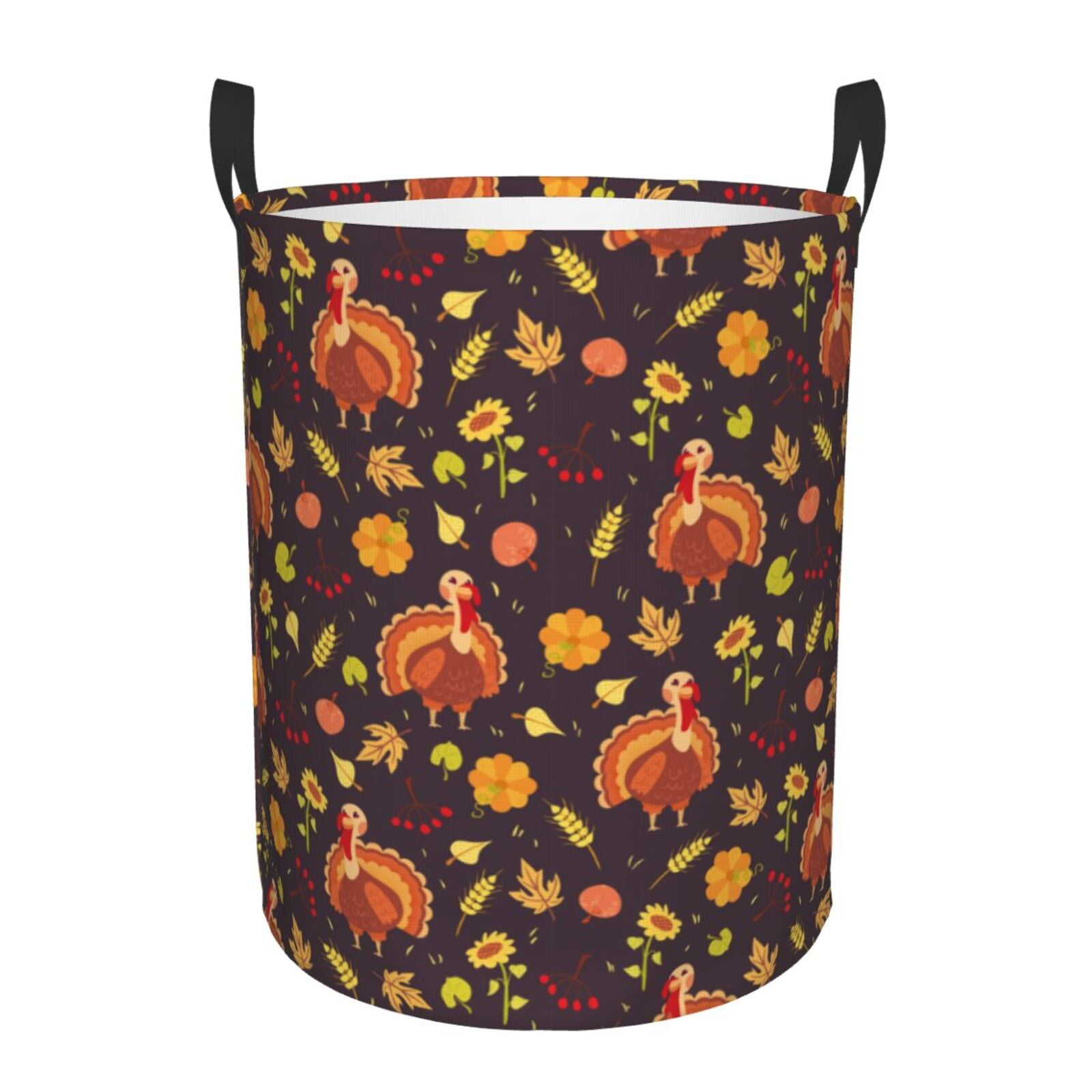 Gaeub Turkey Bird Dirty Clothes Storage Basket, Toy Storage Bin for ...