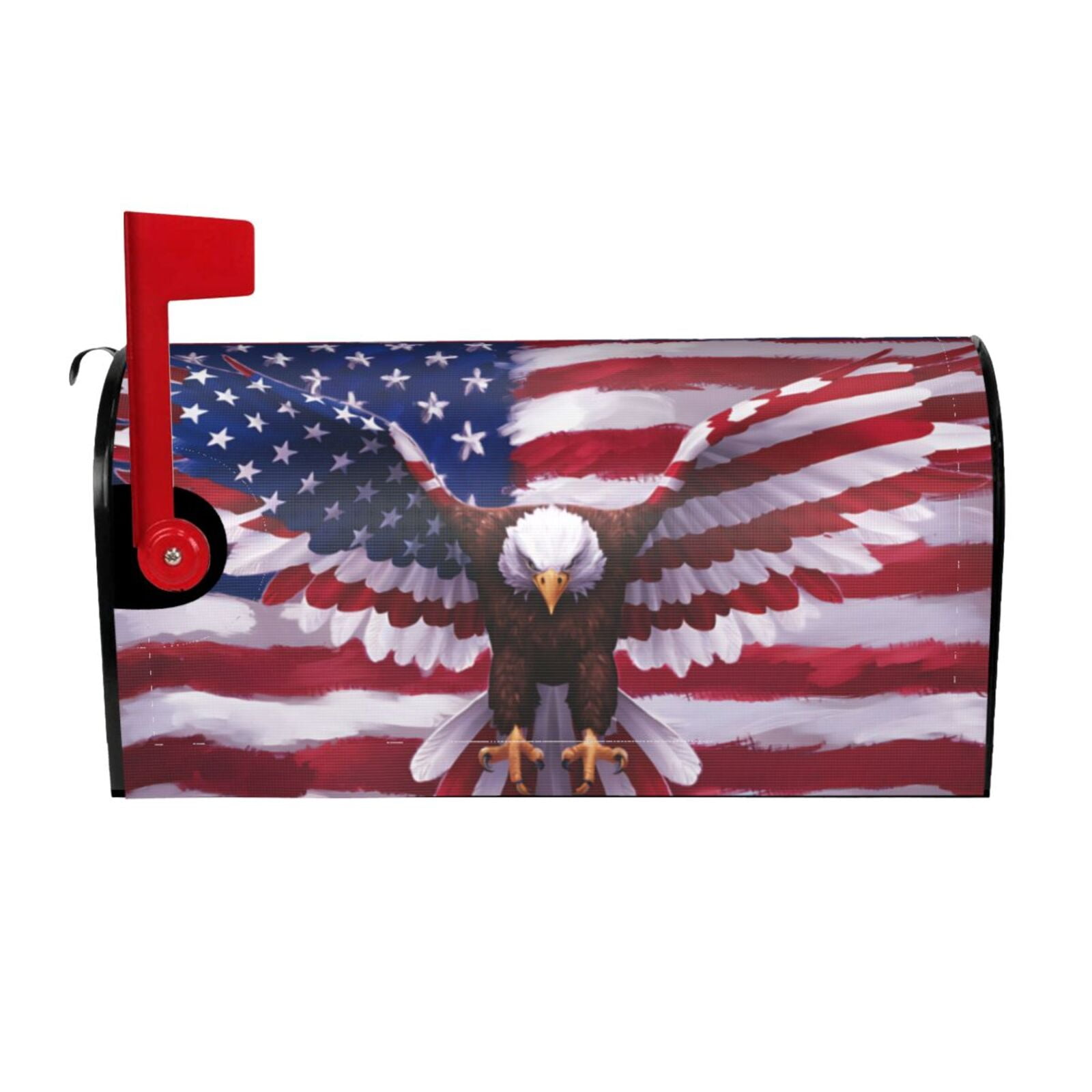 Gaeub USA Eagle with Spread Wings Print Mailbox Covers Magnetic,Mailbox ...