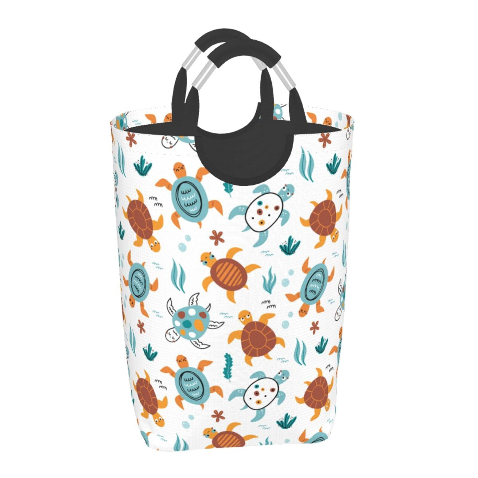 Gaeub Various Turtle Print 50L Large Laundry Hampers with Handles ...