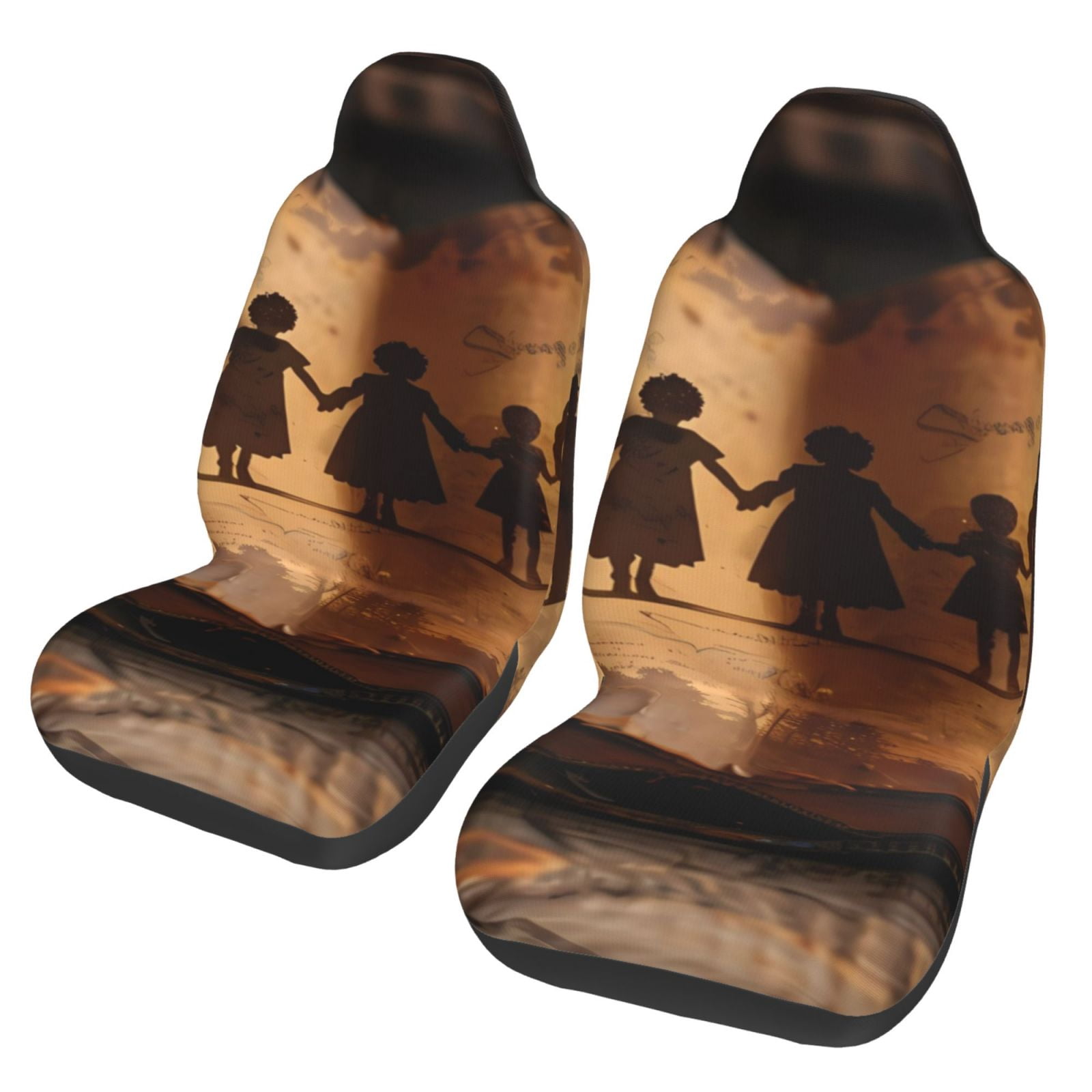 Gaeub Vintage Family History Book 2Pack Full Set Car Seat Covers with ...
