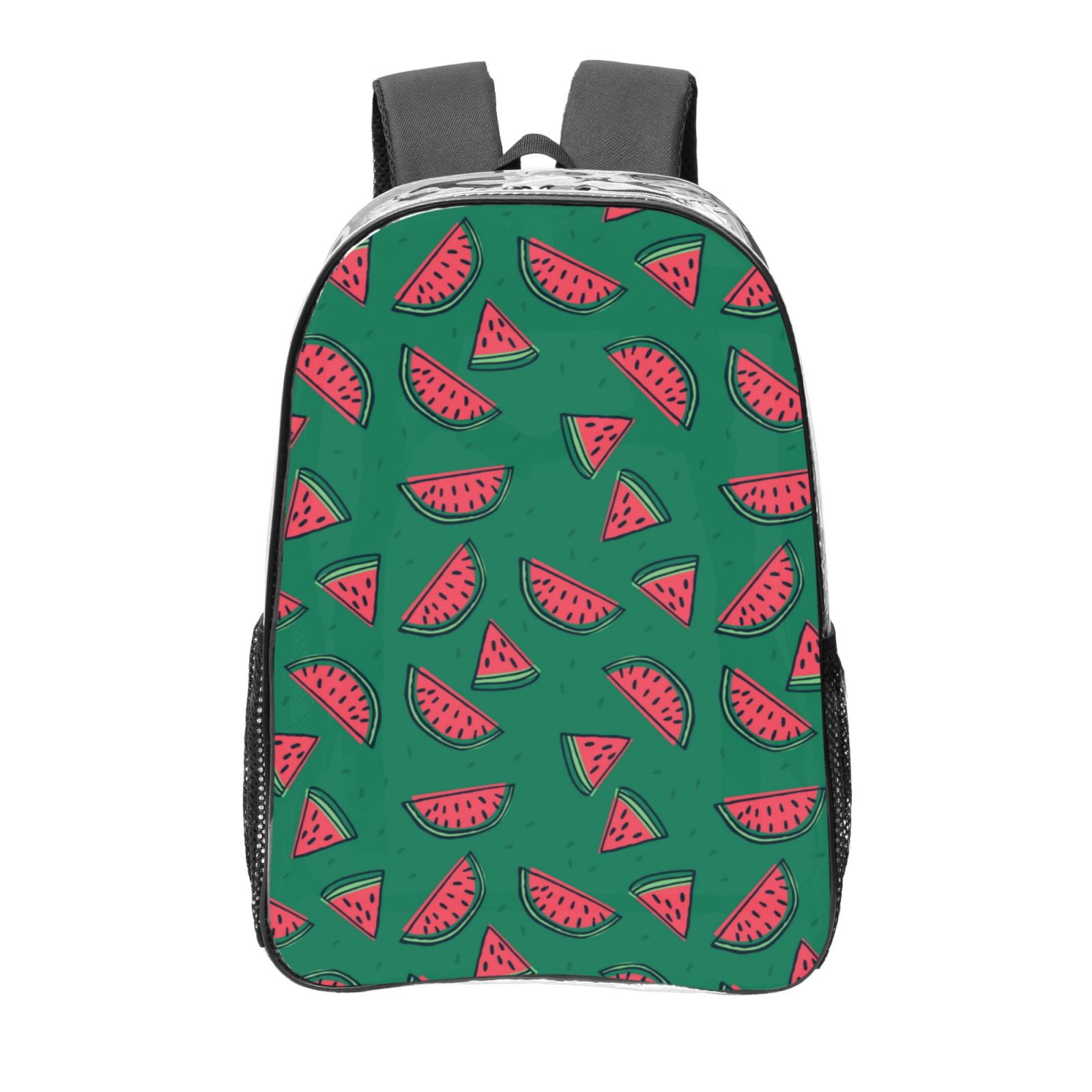 Gaeub Watermelon Print Clear Backpack ,Clear Transparent Backpack, PVC ...
