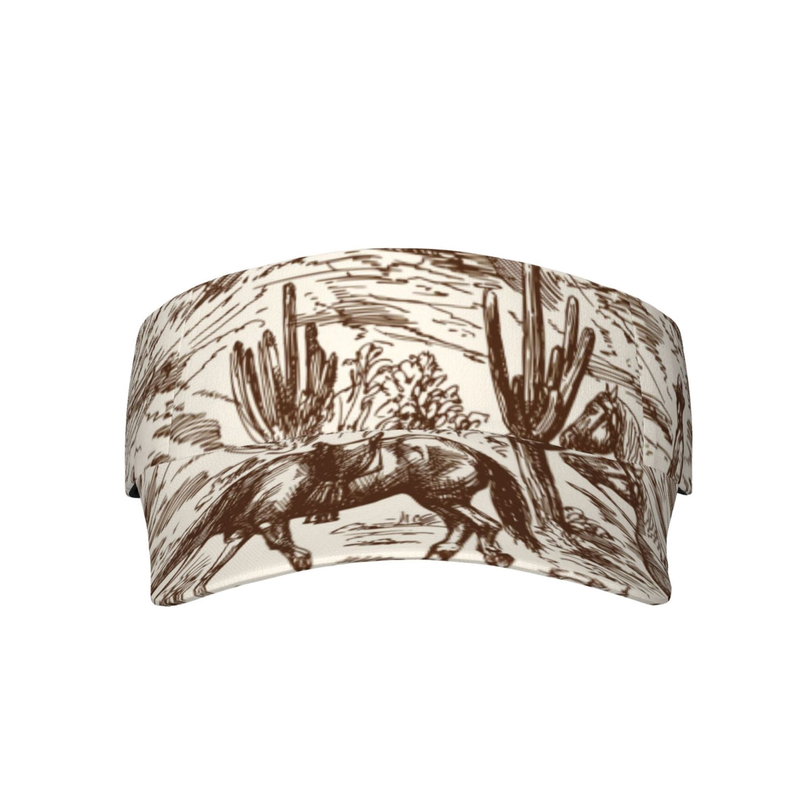 Gaeub Western Desert Cowboys2 Sun Visor Hats with Empty Top and ...