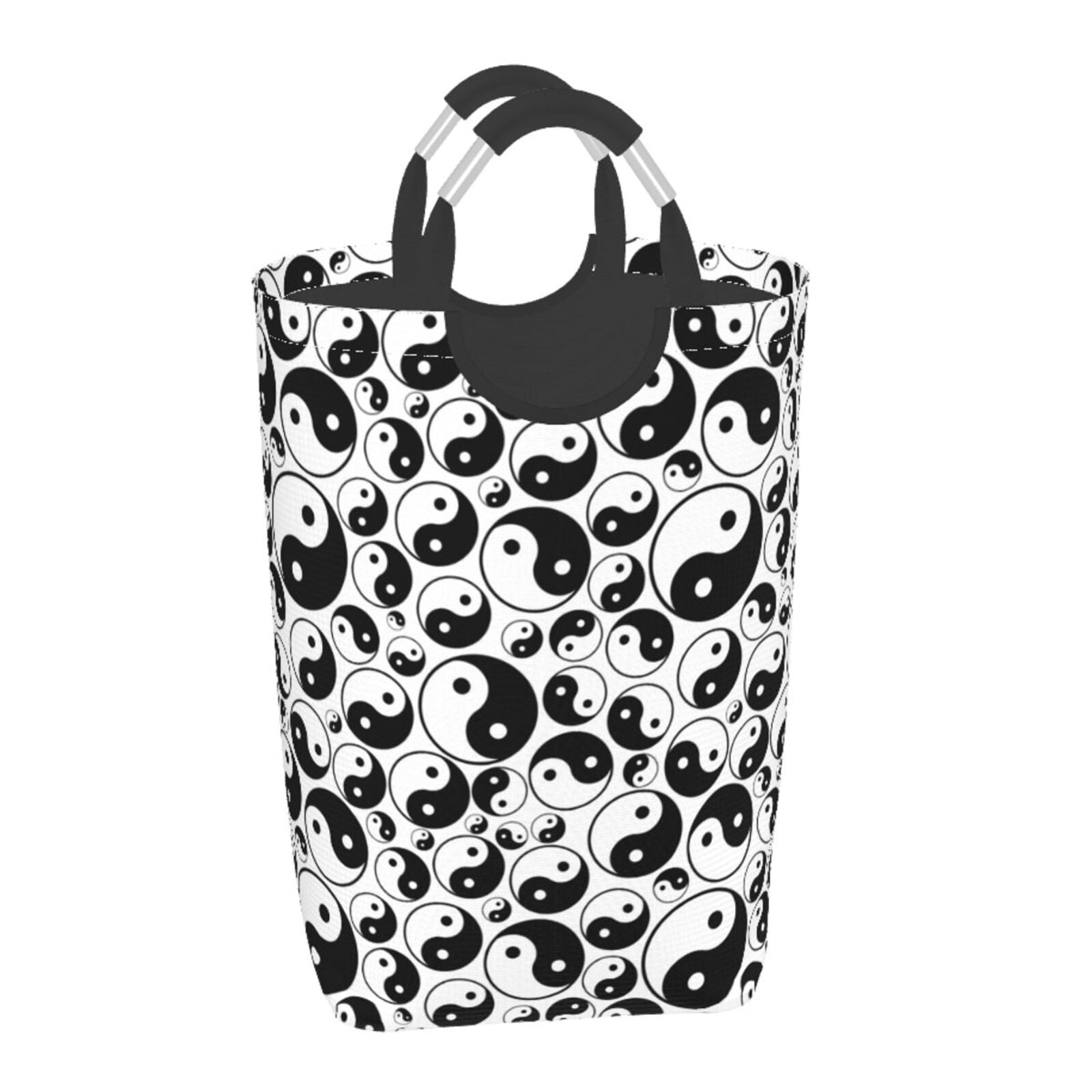 Gaeub Yin And Yang Print 50L Large Laundry Hampers with Handles ...