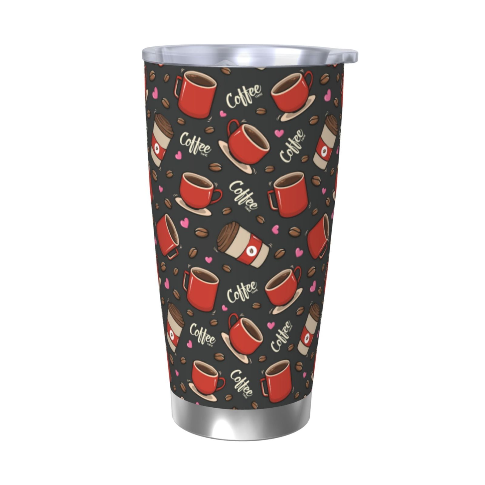 Gaeub coffee mug cup Print 20-Ounce Stainless Steel Car Cup,Tumblers ...