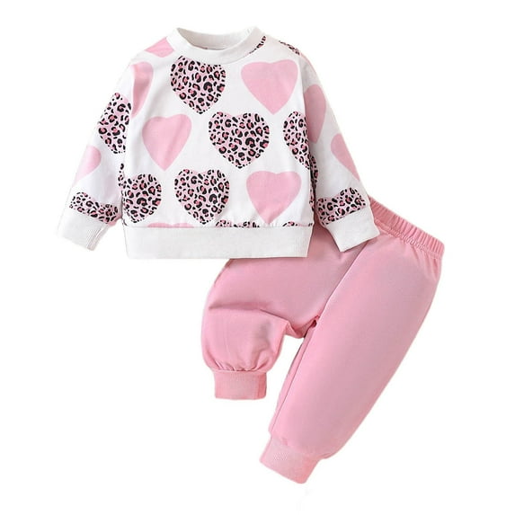 Gaexia Baby Girl Clothes Children Girls Outfits Sweatsuits Set Baby ...