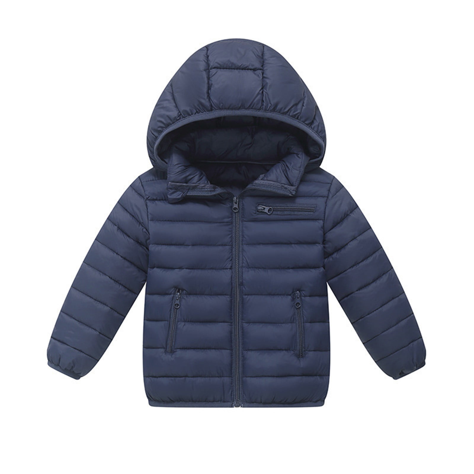 Gaexia Boy Jackets 6-7 ,Boys Winter Warm Jacket Hooded Outerwear Long ...