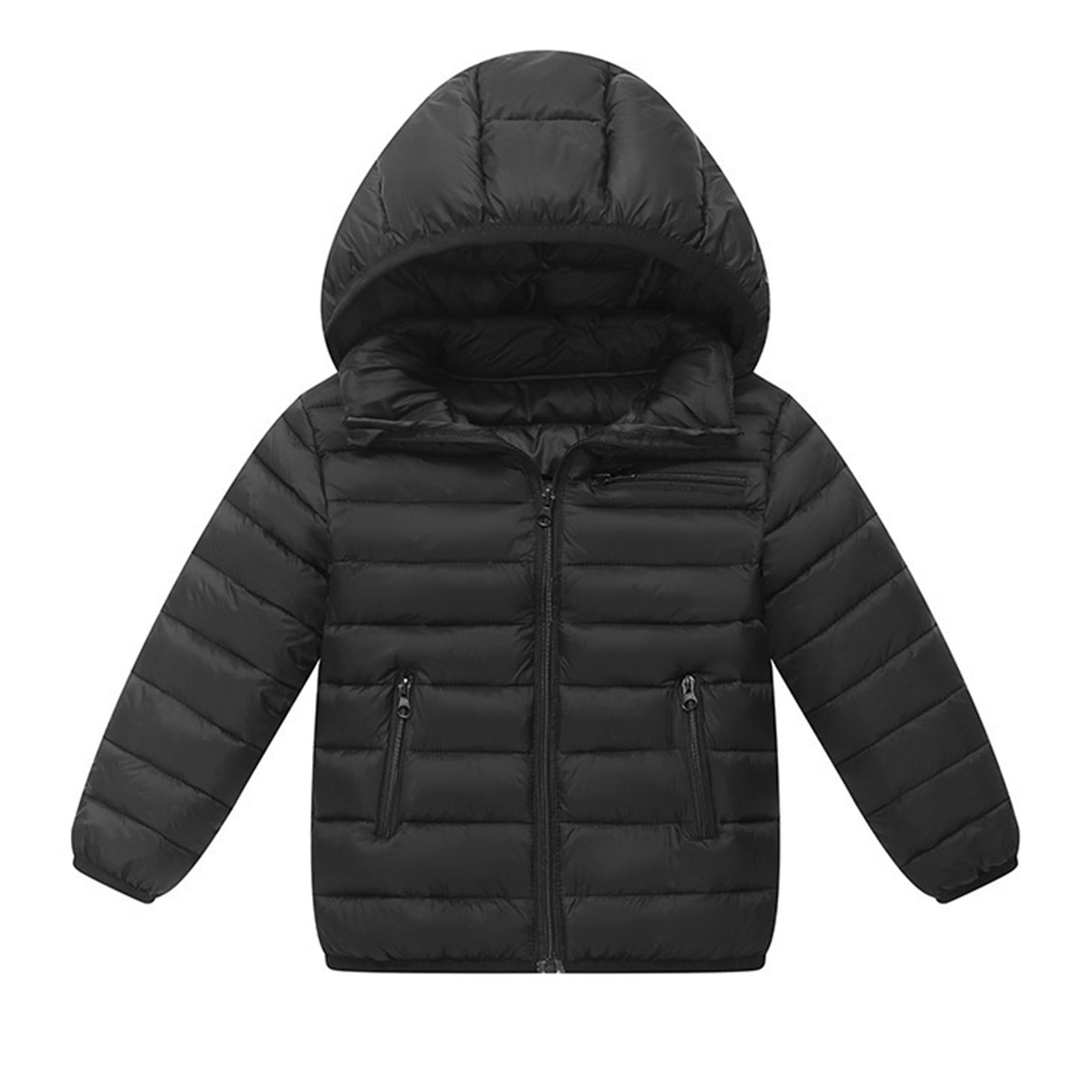 Gaexia Boy Winter Jackets 10-12 ,Boys Winter Warm Jacket Hooded ...
