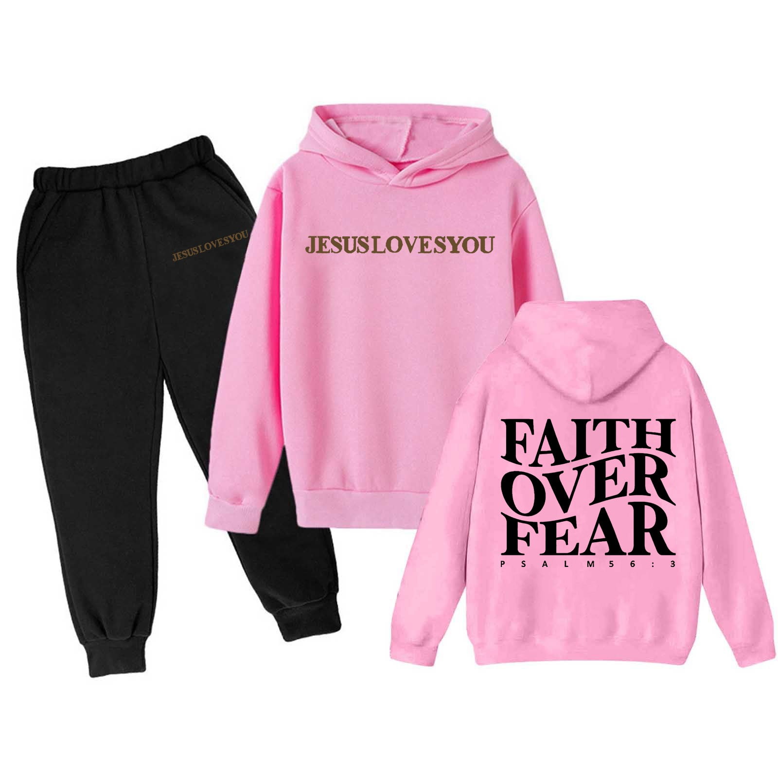 Gaexia Boys Sweat Suit Sweat Suits for Boys Sweatshirt and Pants Jogger ...