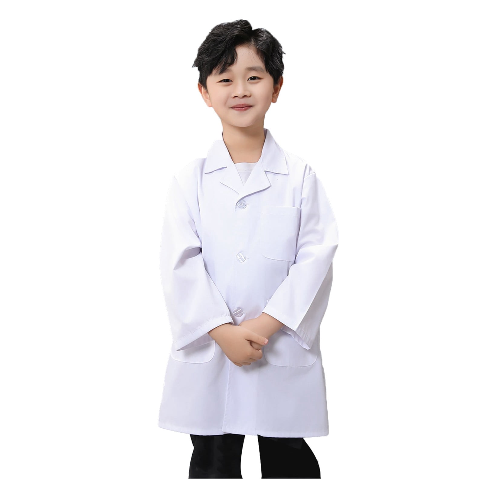 Gaexia Boys Zip Up Hoodie ,Children Doctor Coat Science Lab Clothes for ...