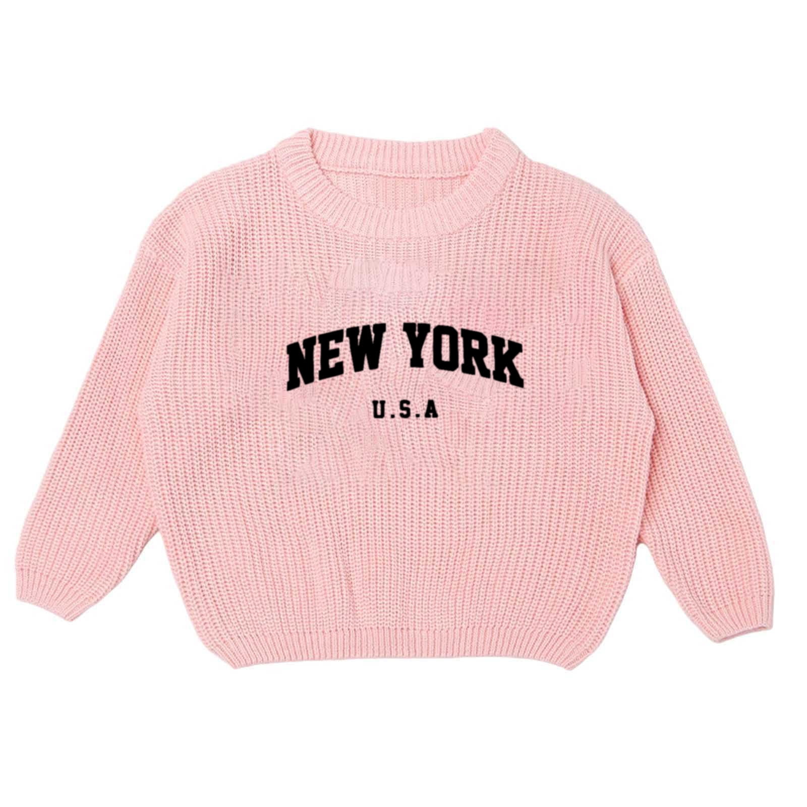 Gaexia Girl Sweaters,Bow Sweaters,Hand Embroidered Pure Knit Sweater ...