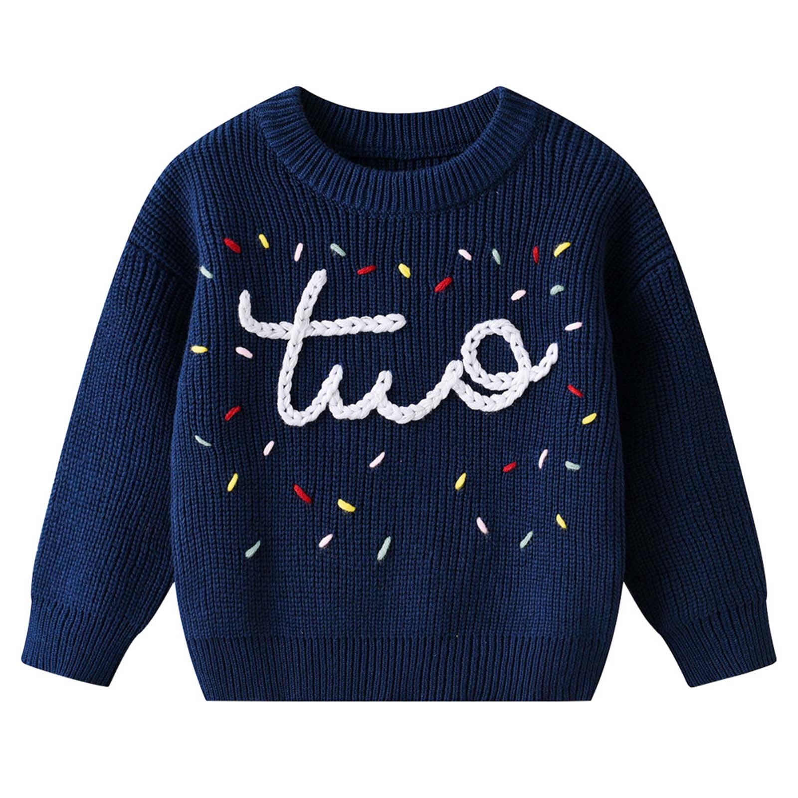 Gaexia Girl Sweaters,Little Girls Sweaters,Girls Sweaters Hand ...