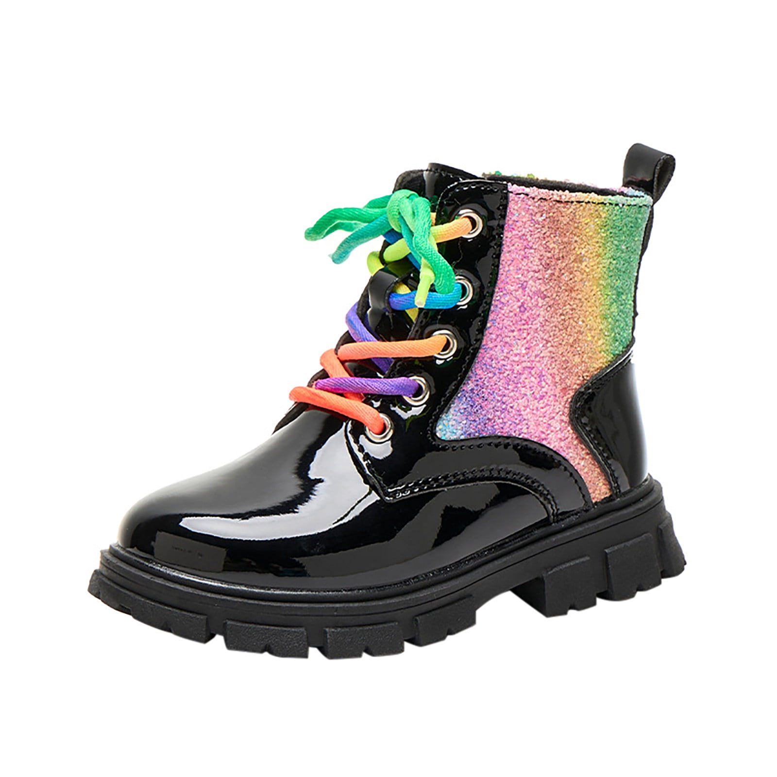 Gaexia Girls Boots Fashionable Comfortable Soft Sole Colorful Ankle ...