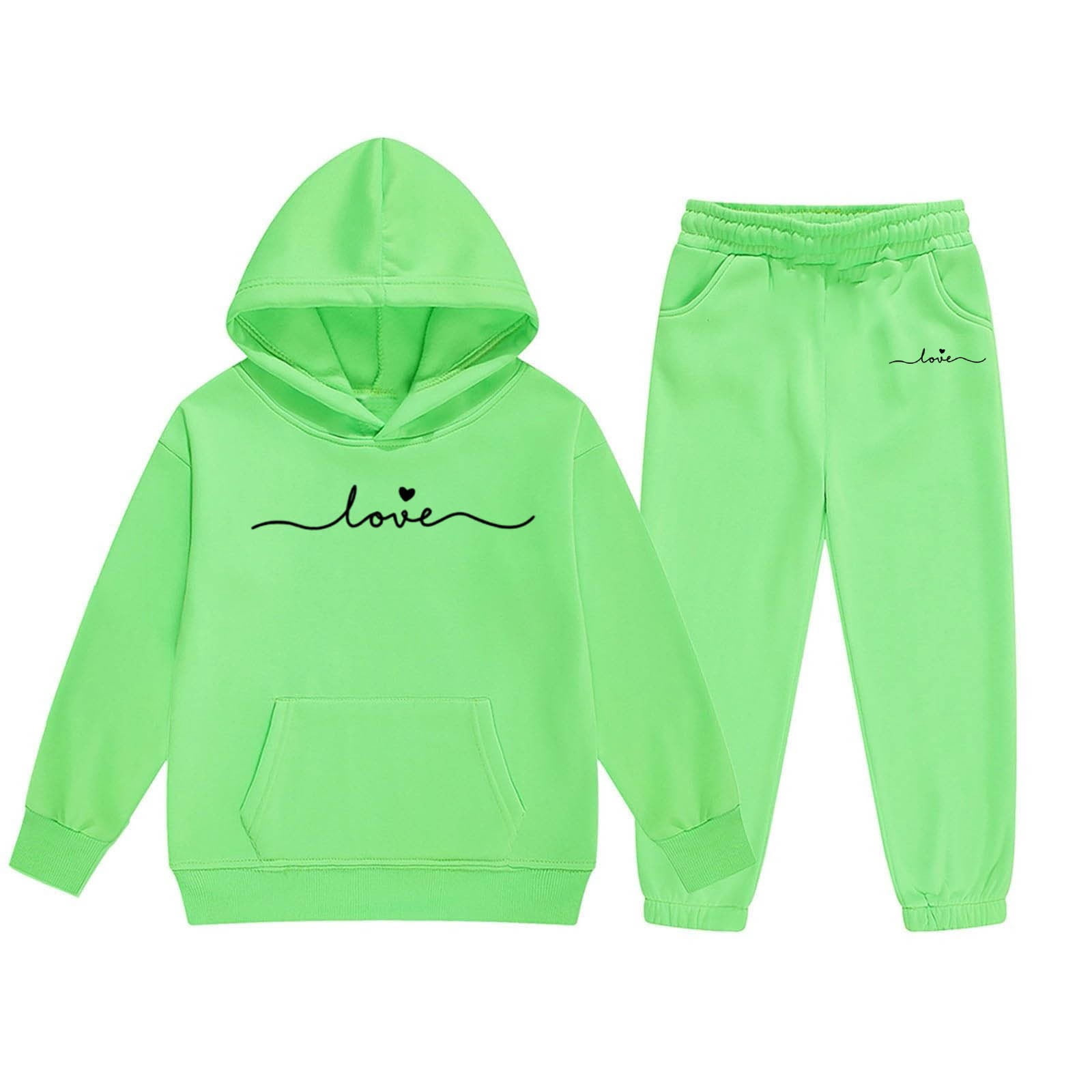 Gaexia Girls Clothes Size 6/7 Outfits Fall ,Girls Hoodie and Joggers ...