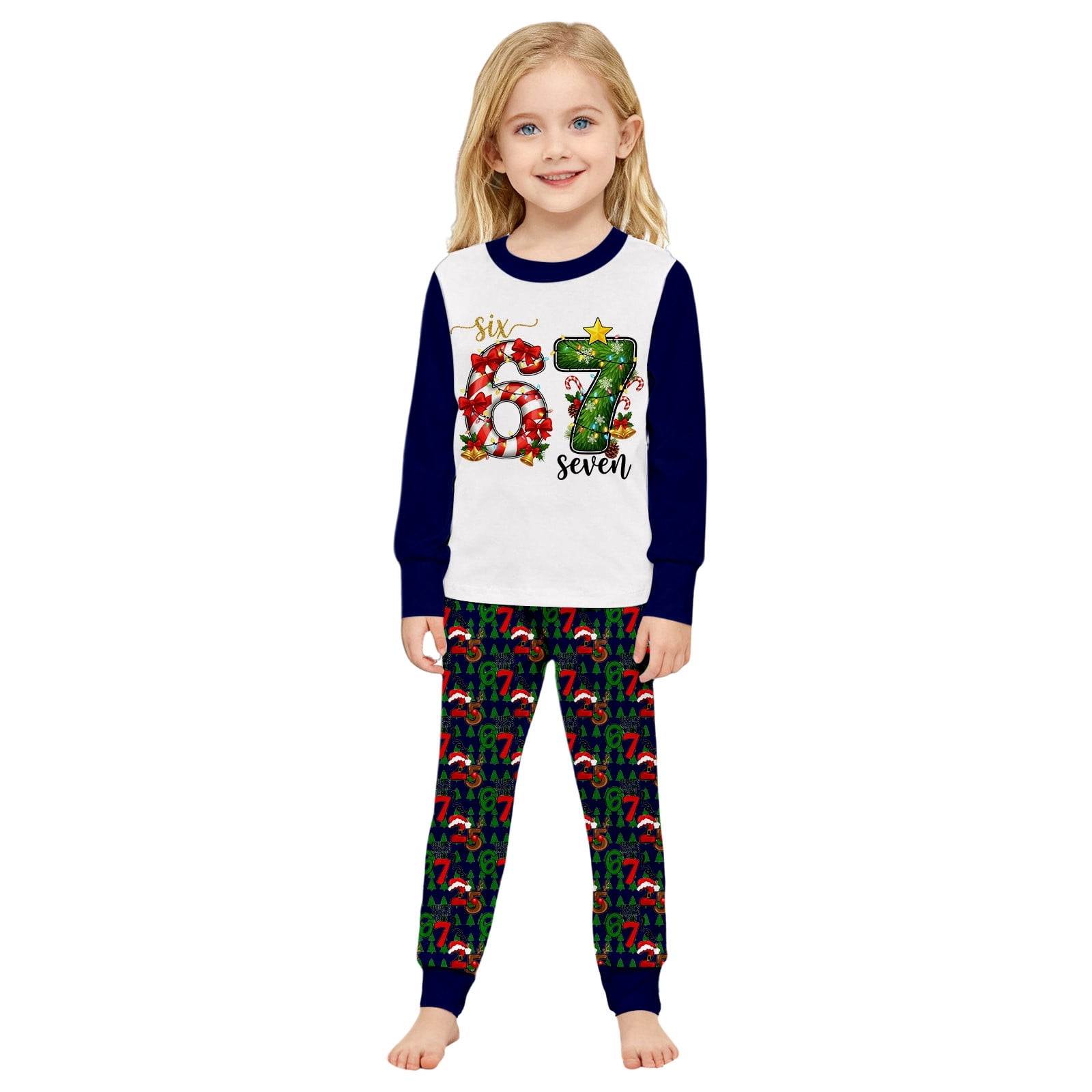 Gaexia Kids 67 Meme Pajamas Shirts Pant Sets Boys Girls Six Seven ...