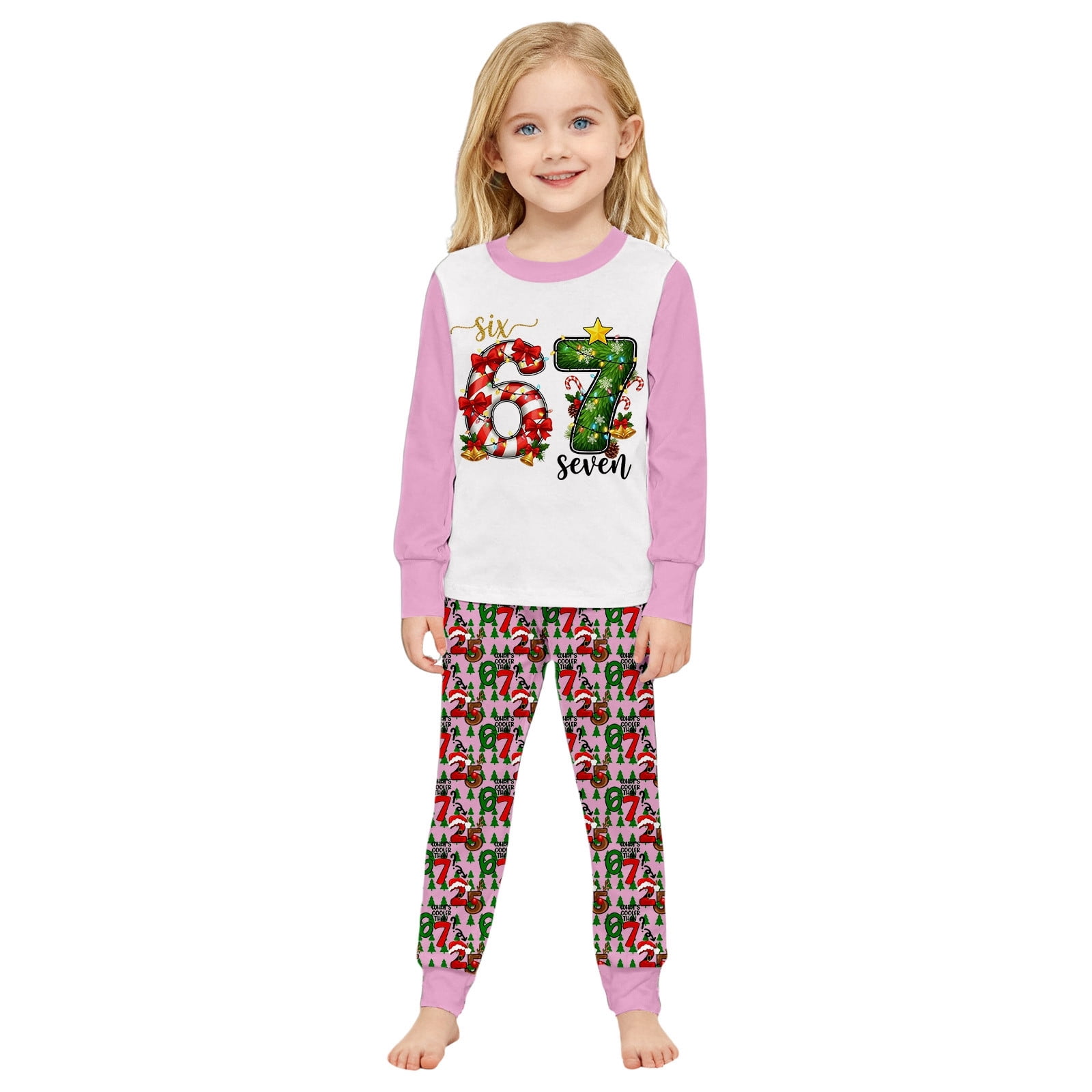 Gaexia Kids 67 Meme Pajamas Shirts Pant Sets Boys Girls Six Seven ...