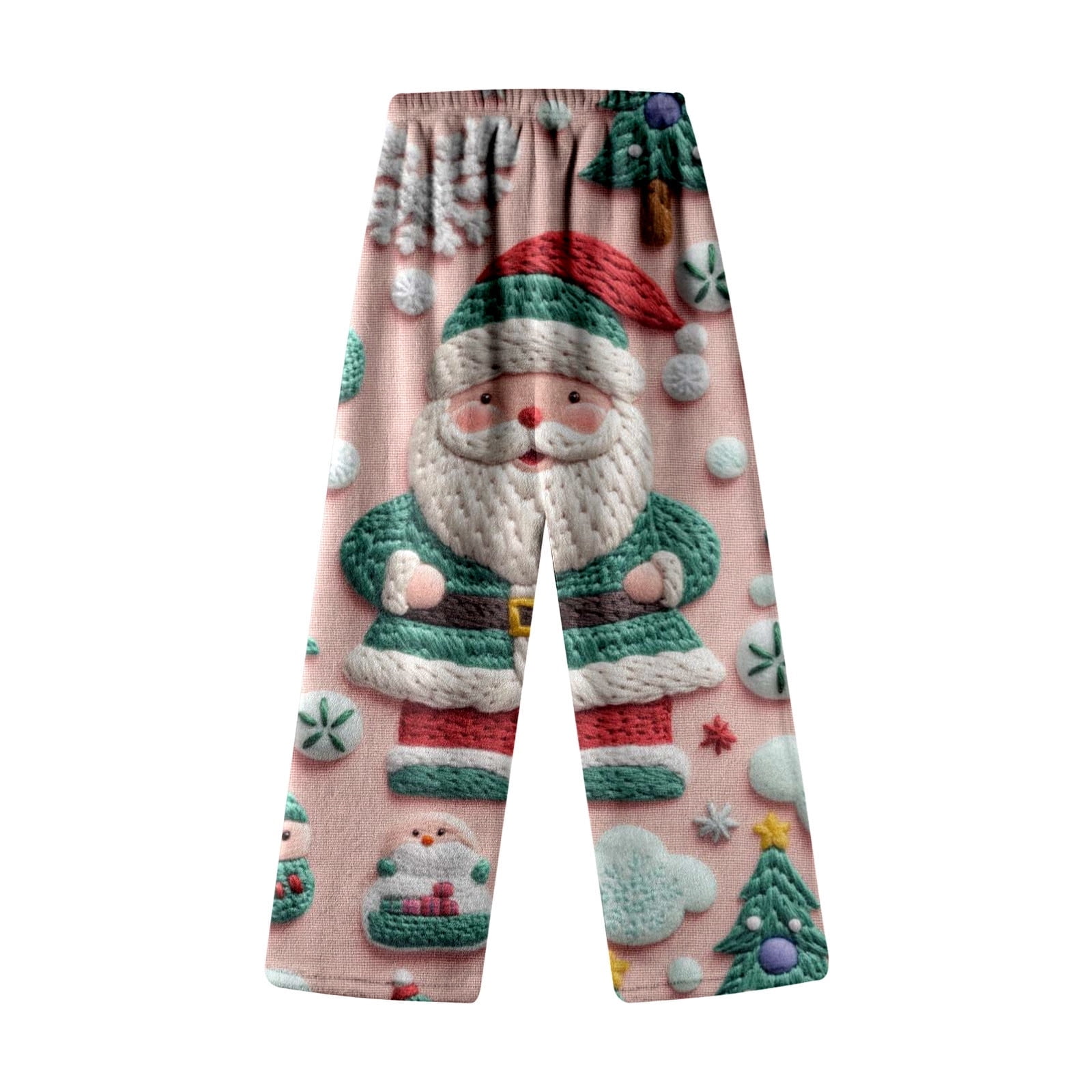 Gaexia Kids Christmas Sleep Pants, Red Holiday Themed Tree, Stocking ...