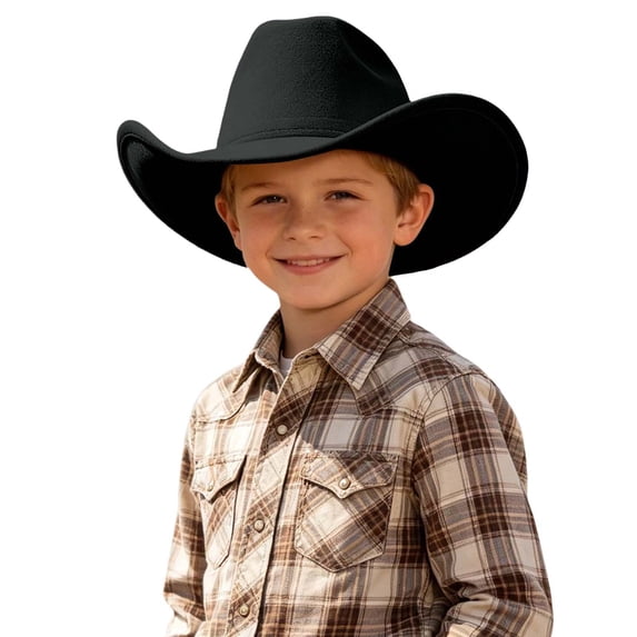 Gaexia Kids Western Cowboy Hat For Children Adjustable Fit Sun Outdoor ...