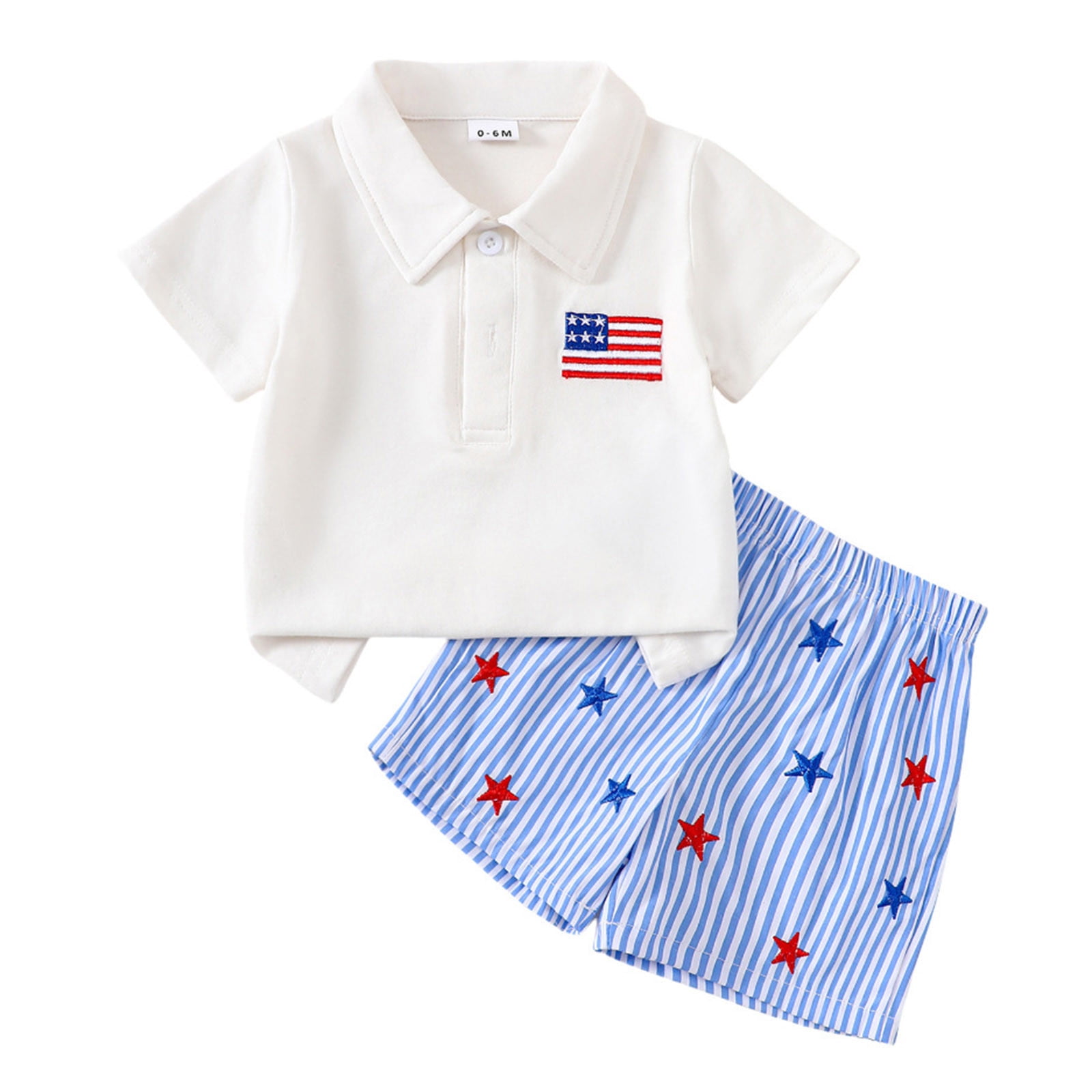 Gaexia Little Brother Matching Outfits Short Sleeve Dinosaur Letters ...