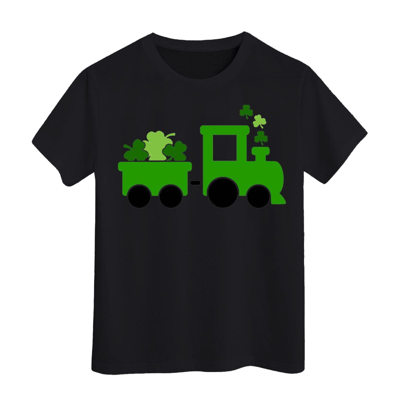 Gaexia St. Patrick's Day Shirts for Girl Boys Irish Shamrock Short ...