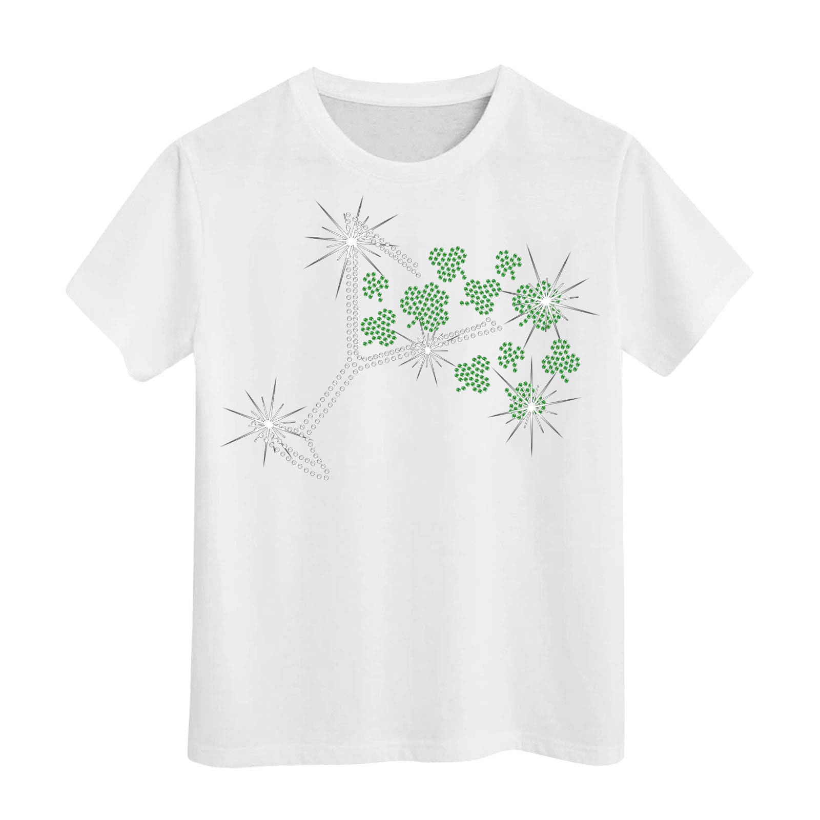 Gaexia St. Patrick's Day Shirts for Girl Boys Irish Shamrock Short ...