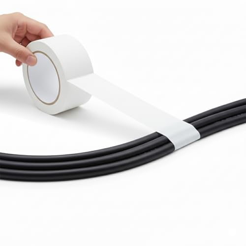 Gaffers Tape 2 inchx 20 Yards,Matte White Non-Reflective Easy Tear by ...