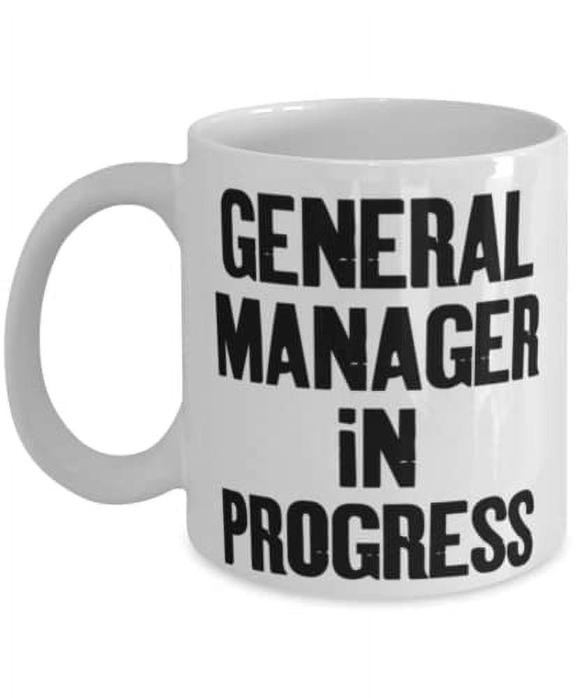 Gag General manager Gifts, General Manager in Progress, Reusable ...