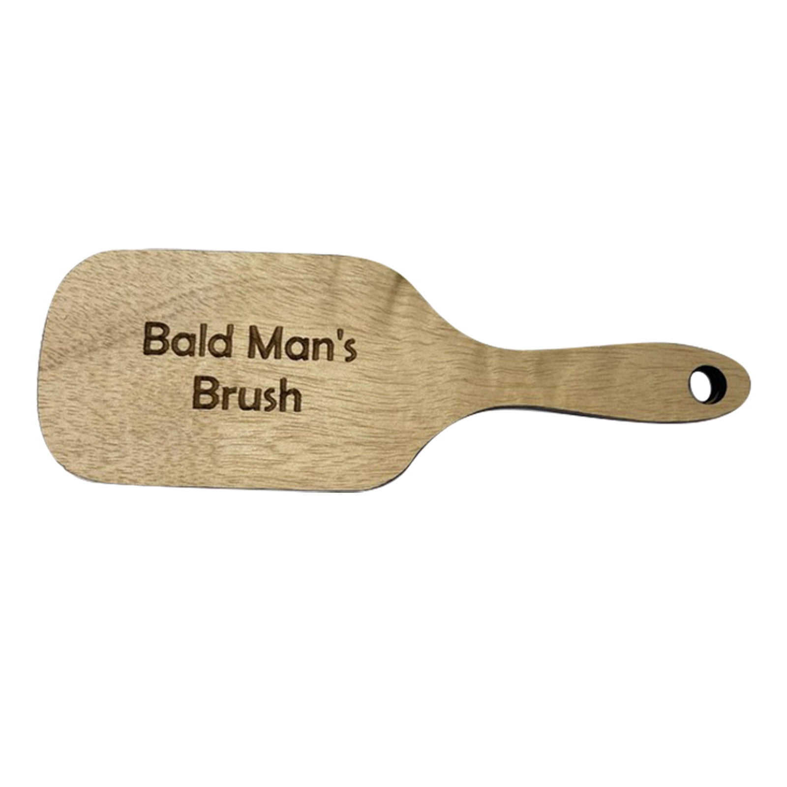 Gag Gift Comb for Bald Man, Joke Gift for Men's Hair Loss, Funny Wooden ...