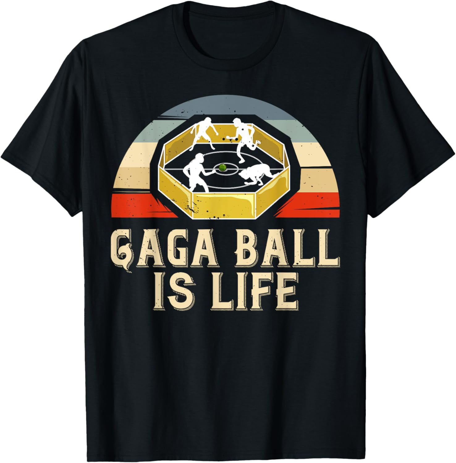 Gaga Ball Pit Kit Dodgeball Game T-Shirt - Walmart.com