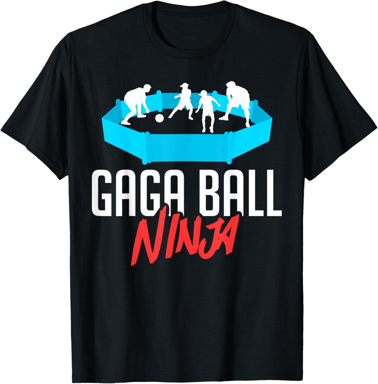 Gaga Ball Pit Kit Dodgeball Game T-Shirt - Walmart.com