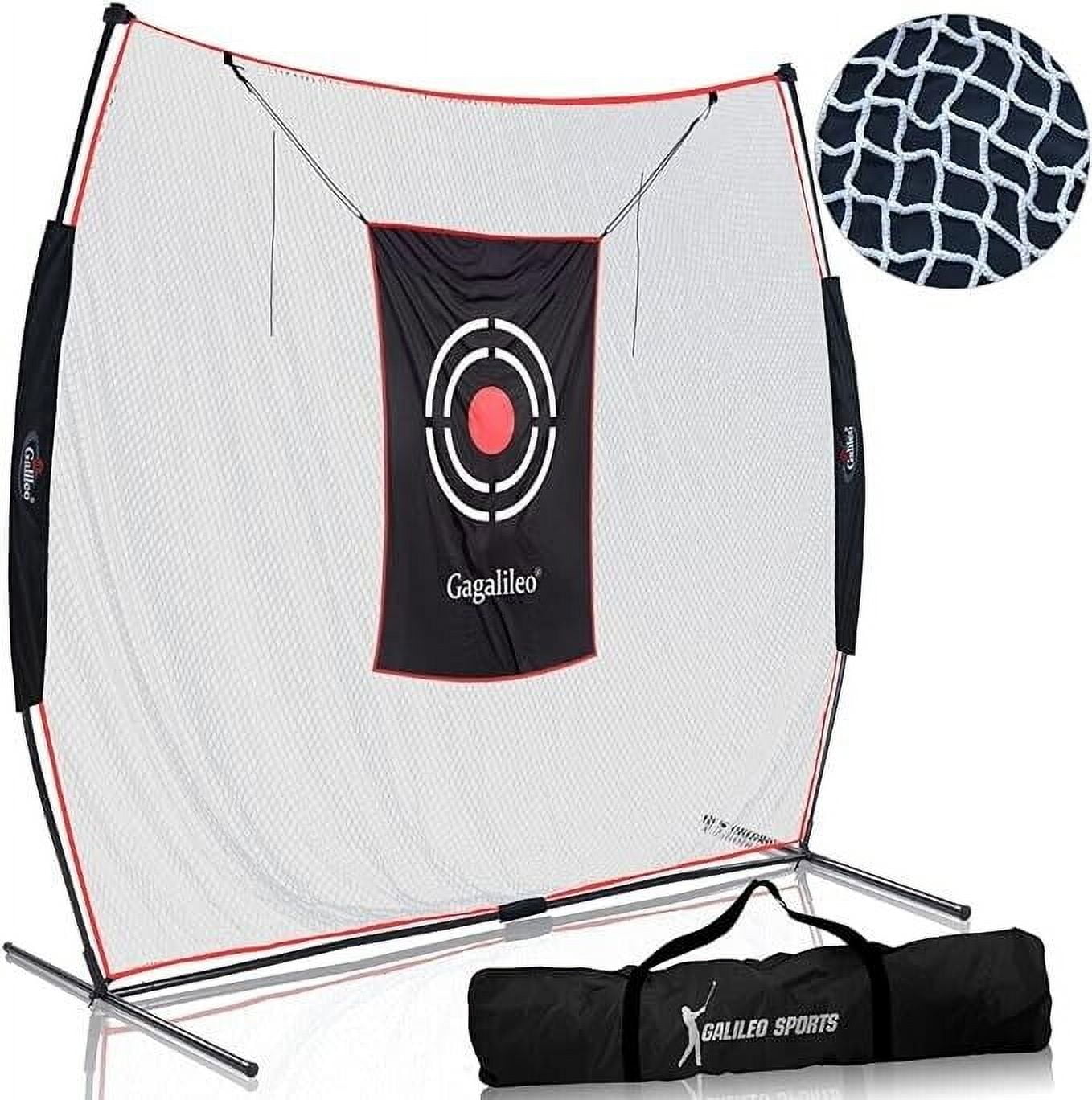 Gagalileo 7x7FT Golf Ball Hitting Swing Practice Screen Net Outdoor ...