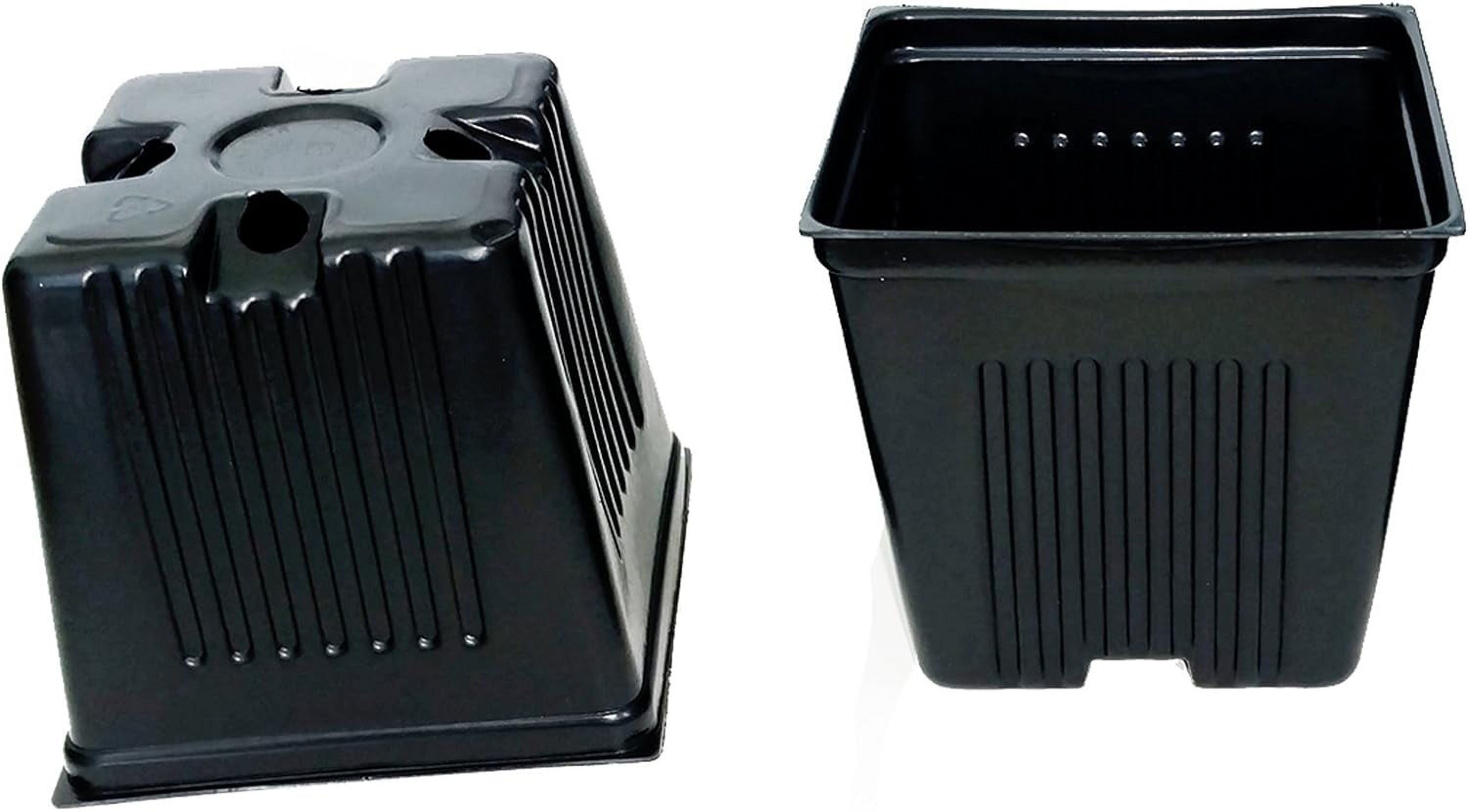 Gage Durapot Square Plastic Nursery Pots, 4" - Qty.150 - Flowers Seed ...