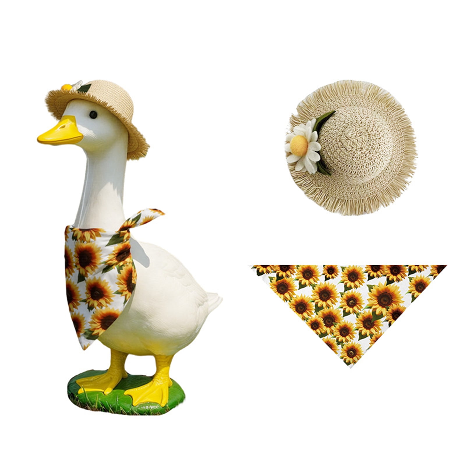Gaggleville Country-style porch goose costume set Fits Large 23" H ...