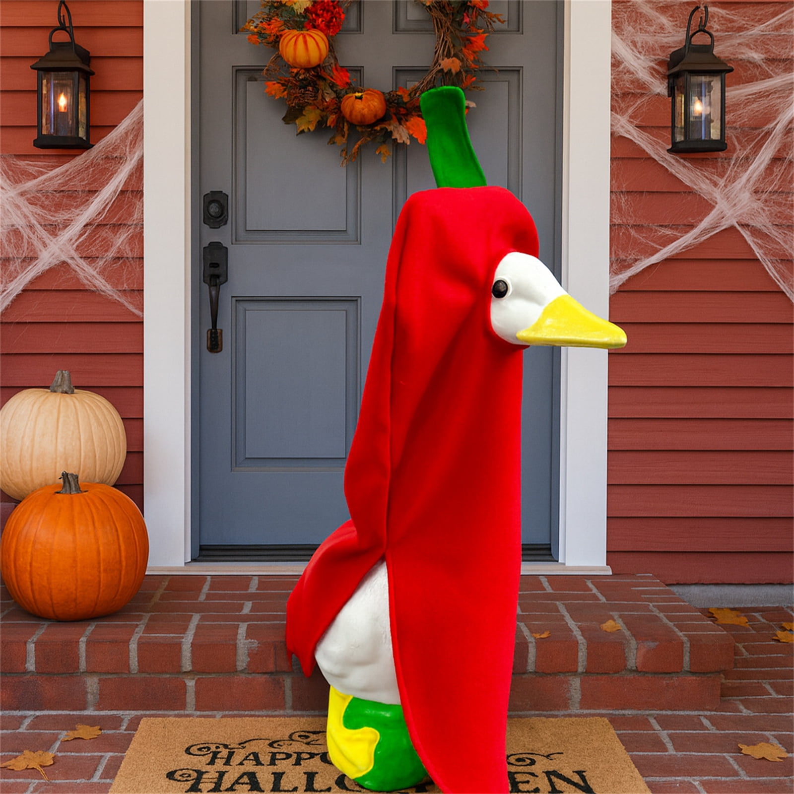 Gaggleville Funny Holiday Party Porch Goose Costume Set-Fits Large 23 ...
