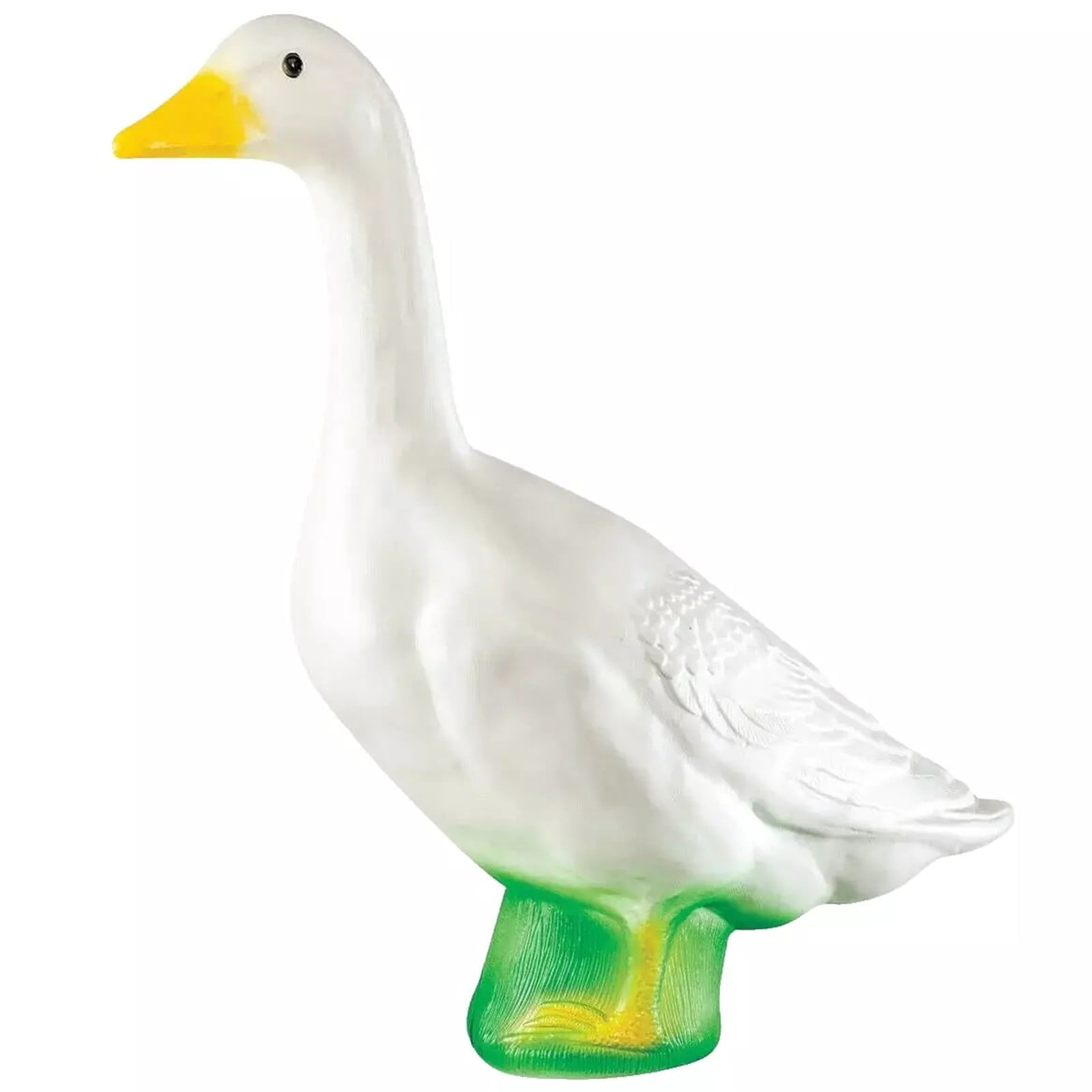 Gaggleville Porch Goose Large White Goose Statue â Charming 23" Outdoor ...