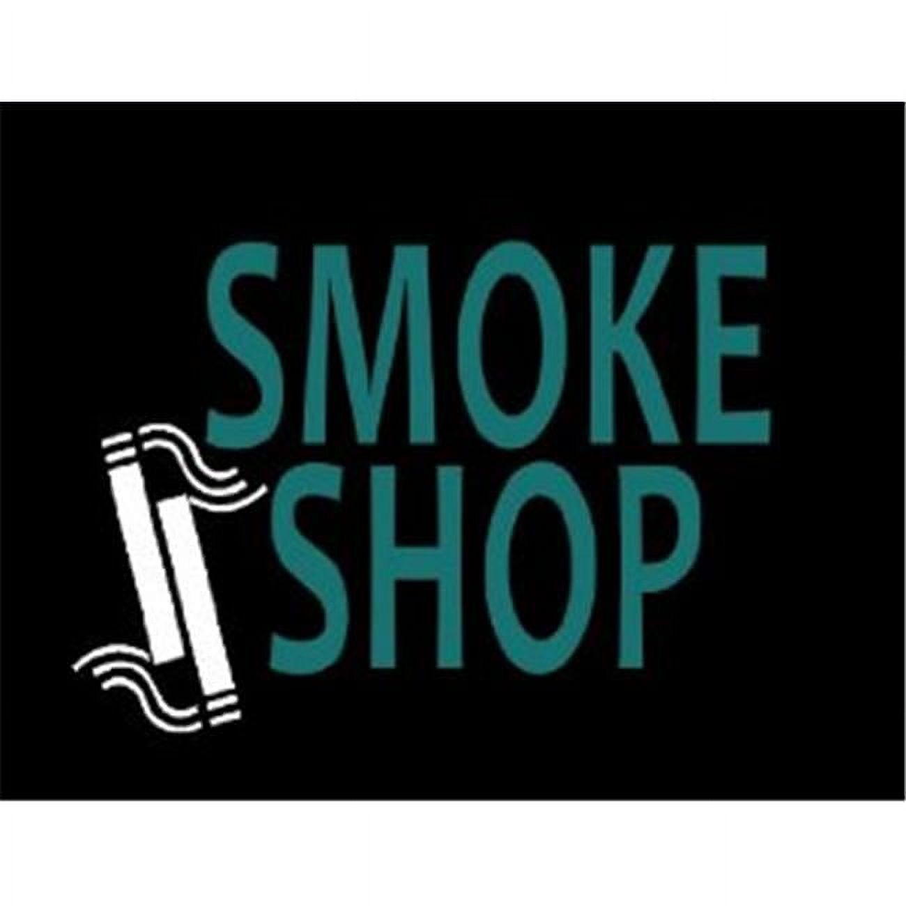Gagne 1118-Smoke Shop LED Lit Sign with Smoke Shop Logo - Walmart.com
