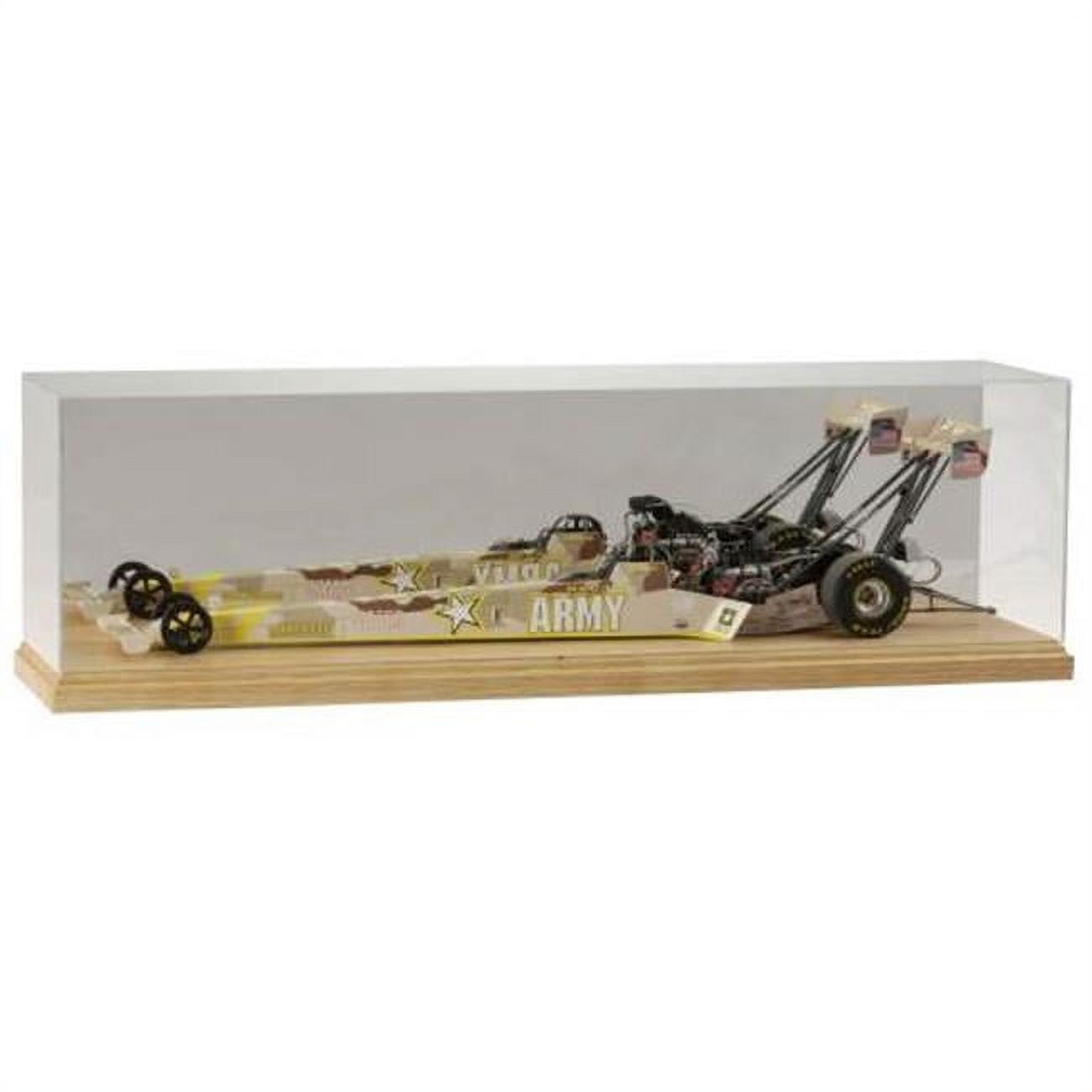 Gagne D00-0016TFW 1-16 Scale Top Fuel Dragster Case with Wood Base ...