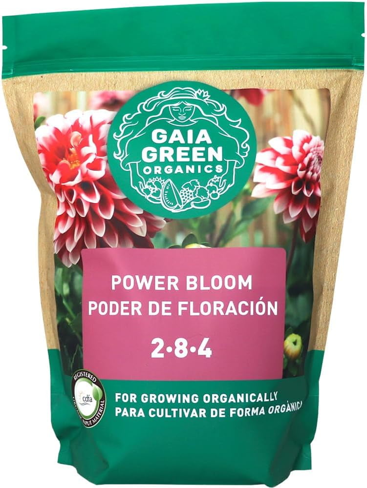 Gaia Green 2-8-4 Power Bloom 2kg - Great for Bigger Flowers, More ...