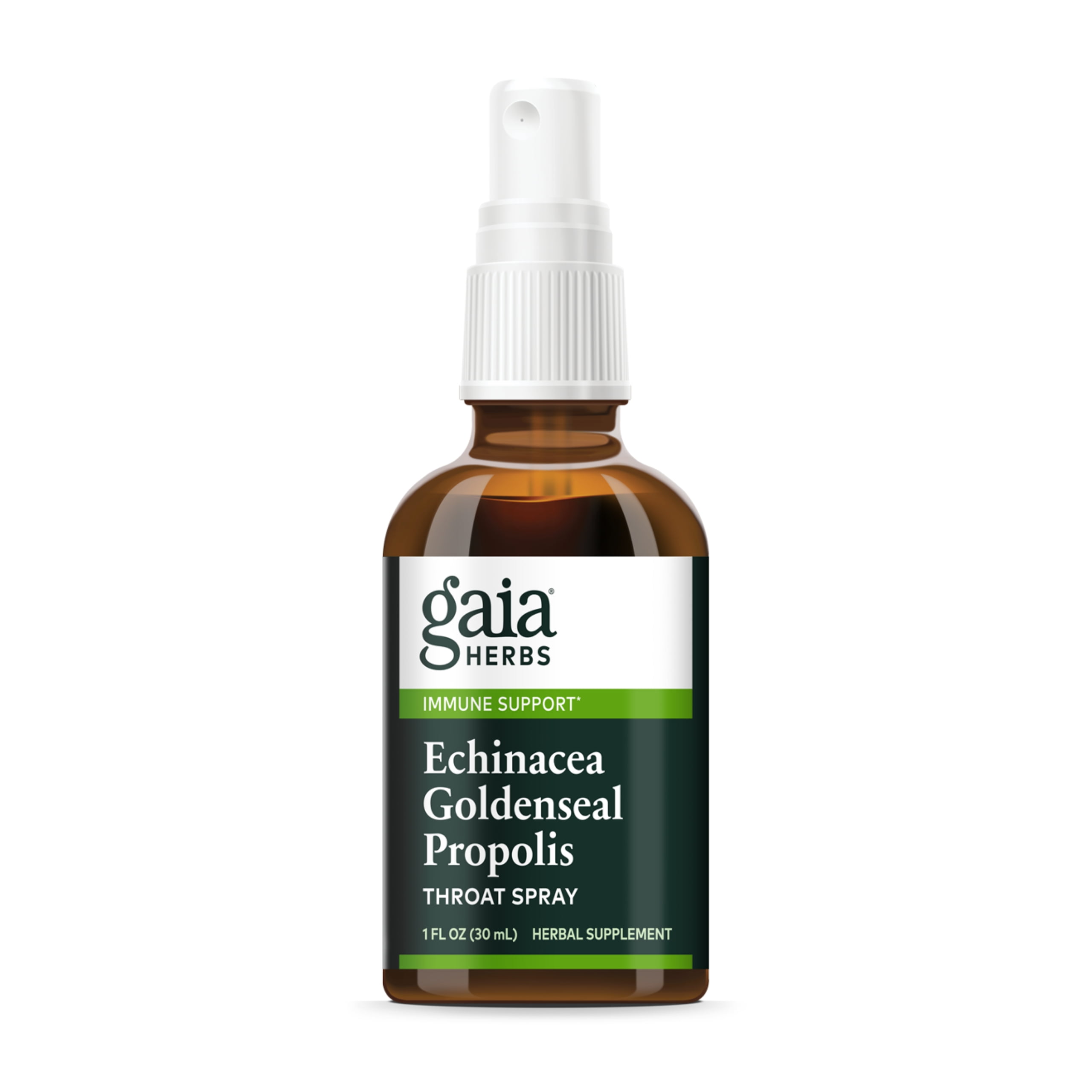 Gaia Herbs Ech/Gold/Prp Throat Spray 1 Fl Oz, Liquid Extract - Walmart.com