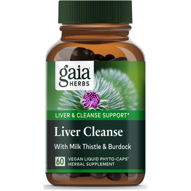 Gaia Herbs Liver Cleanse - 60 Vegan Liquid Phyto-Caps (30 Servings ...