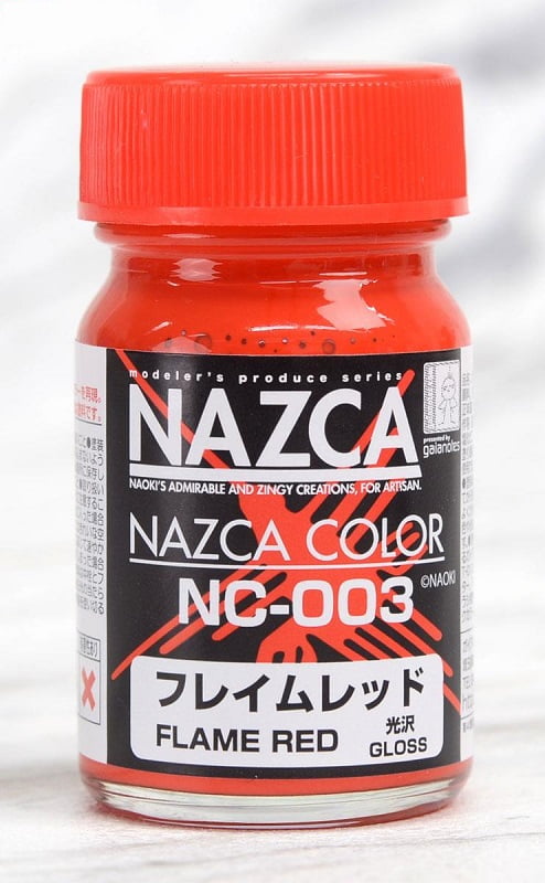 Gaia Notes Nazca Color Series NC-003 Flame Red Lacquer Paint 15ml ...