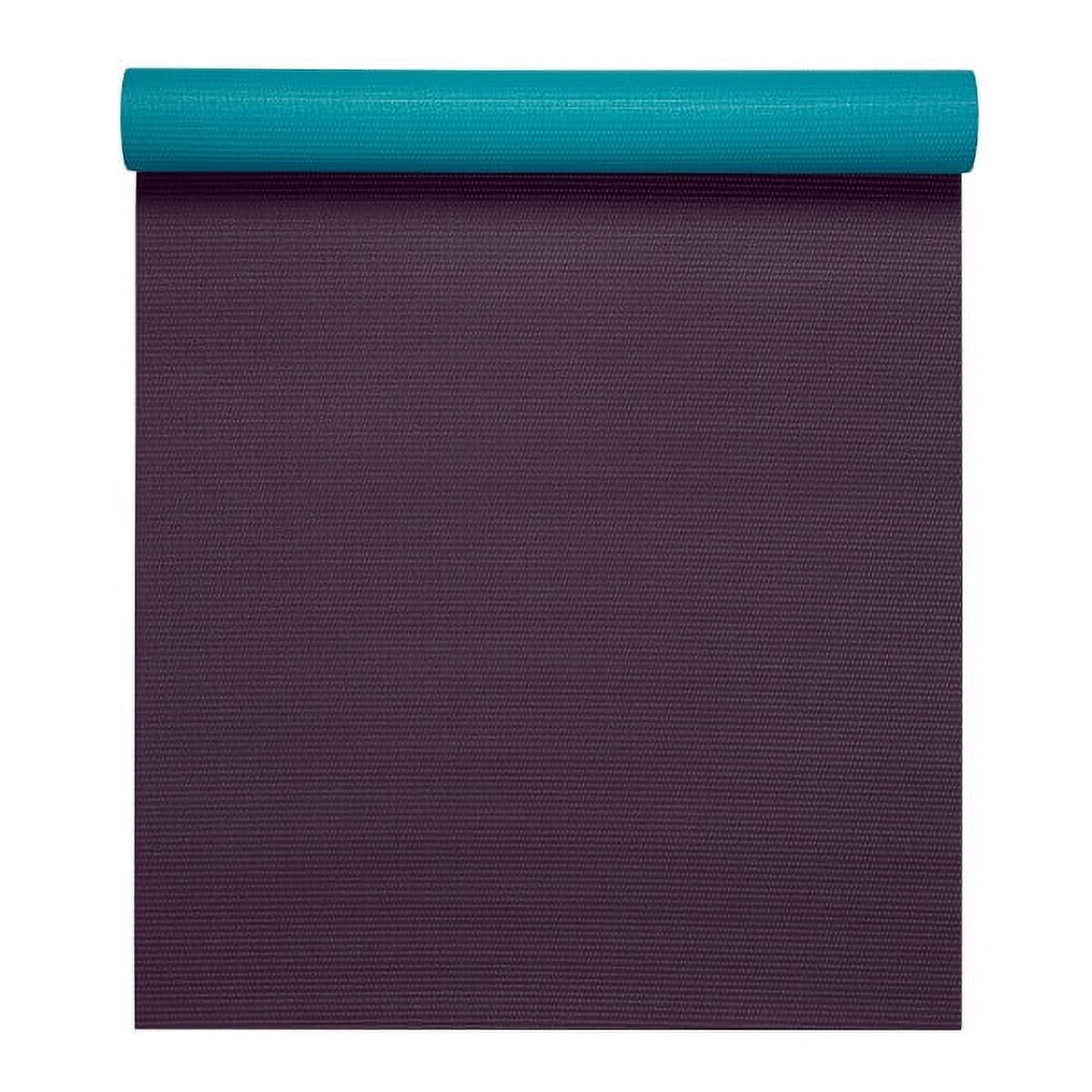 Gaiam 2-Color Yoga Mat, Earth/Sky, 3mm - Walmart.com
