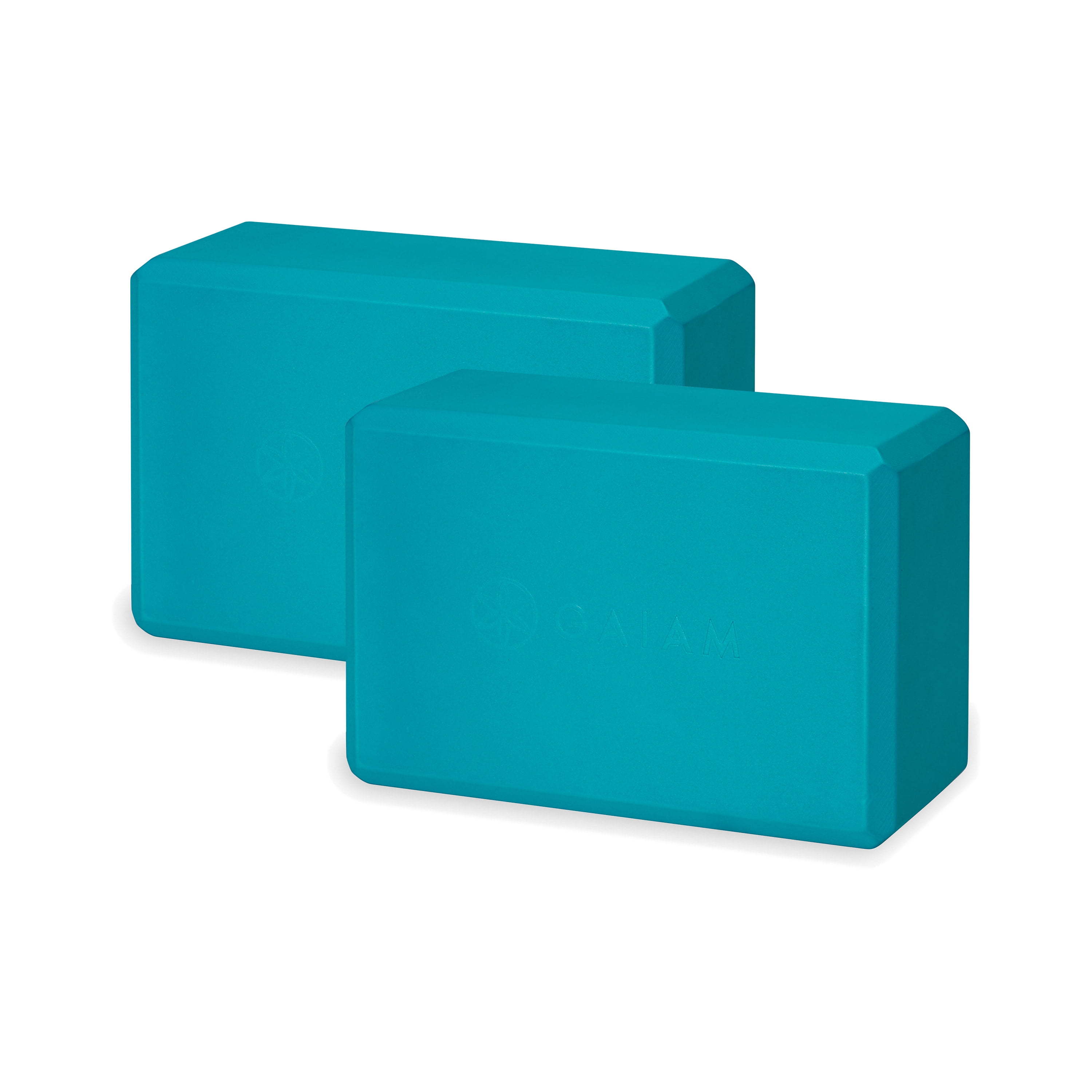Gaiam 2 Pack Blocks Vivid Blue - Walmart.com