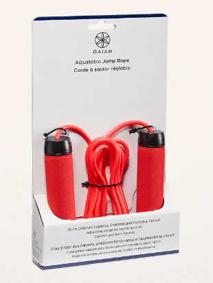 Gaiam Adjustable Speed Jump Rope in Bright Pink - Walmart.com