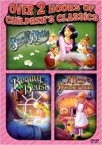 Gaiam Americas Snow White/Beauty & The Beast/Alice in Wonderland DVD ...