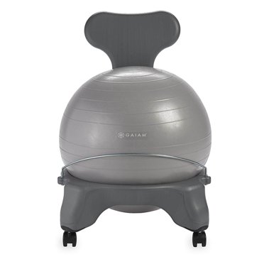 Cando Ball Chair, 20-Inch Exercise Ball with Air Pump, Home & Office ...
