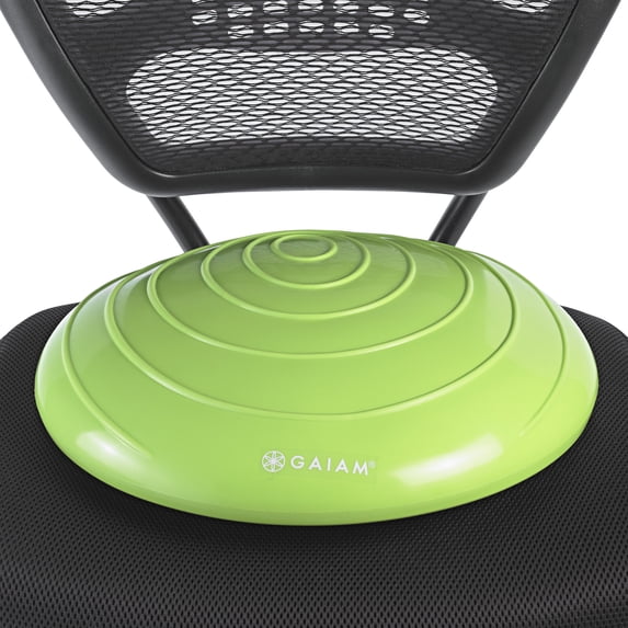 Gaiam Balance Disc Cushion, Wasabi, Chair Exercise, Back Support, Core ...