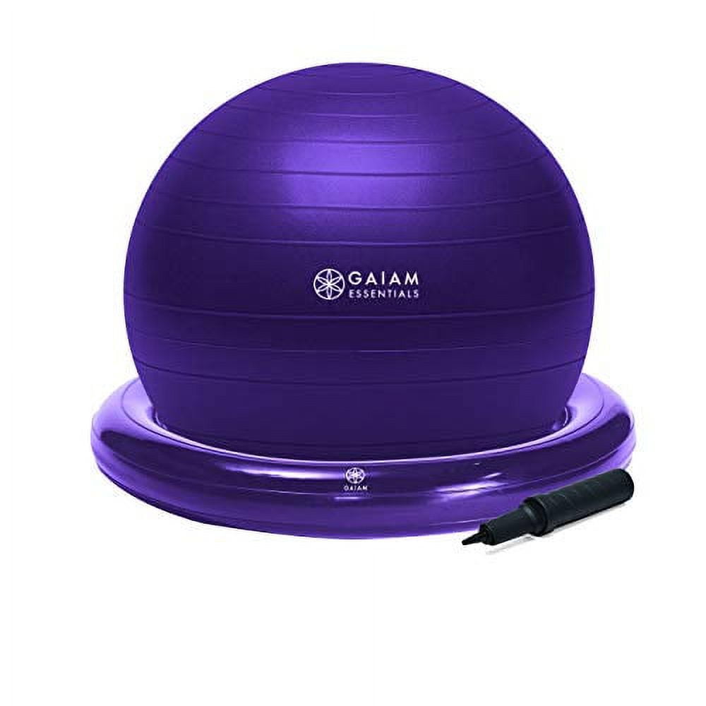 Gaiam Balance Ball & Base Kit - Walmart.com