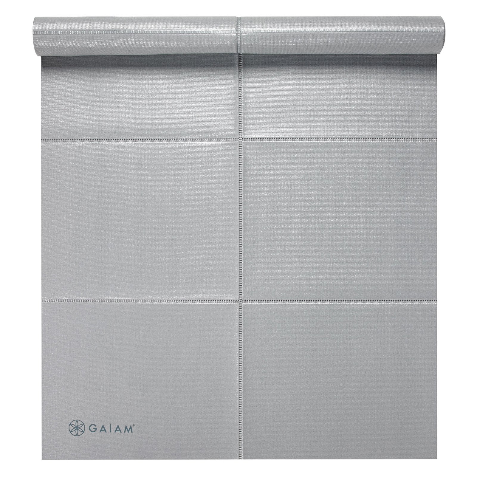 Gaiam Foldable Yoga Mat, Gray, 2mm - Walmart.com